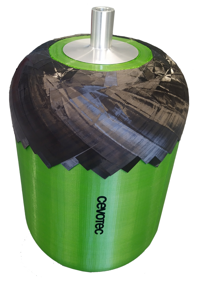 Demonstrator: Pressure vessel dome reinforcement - Cevotec